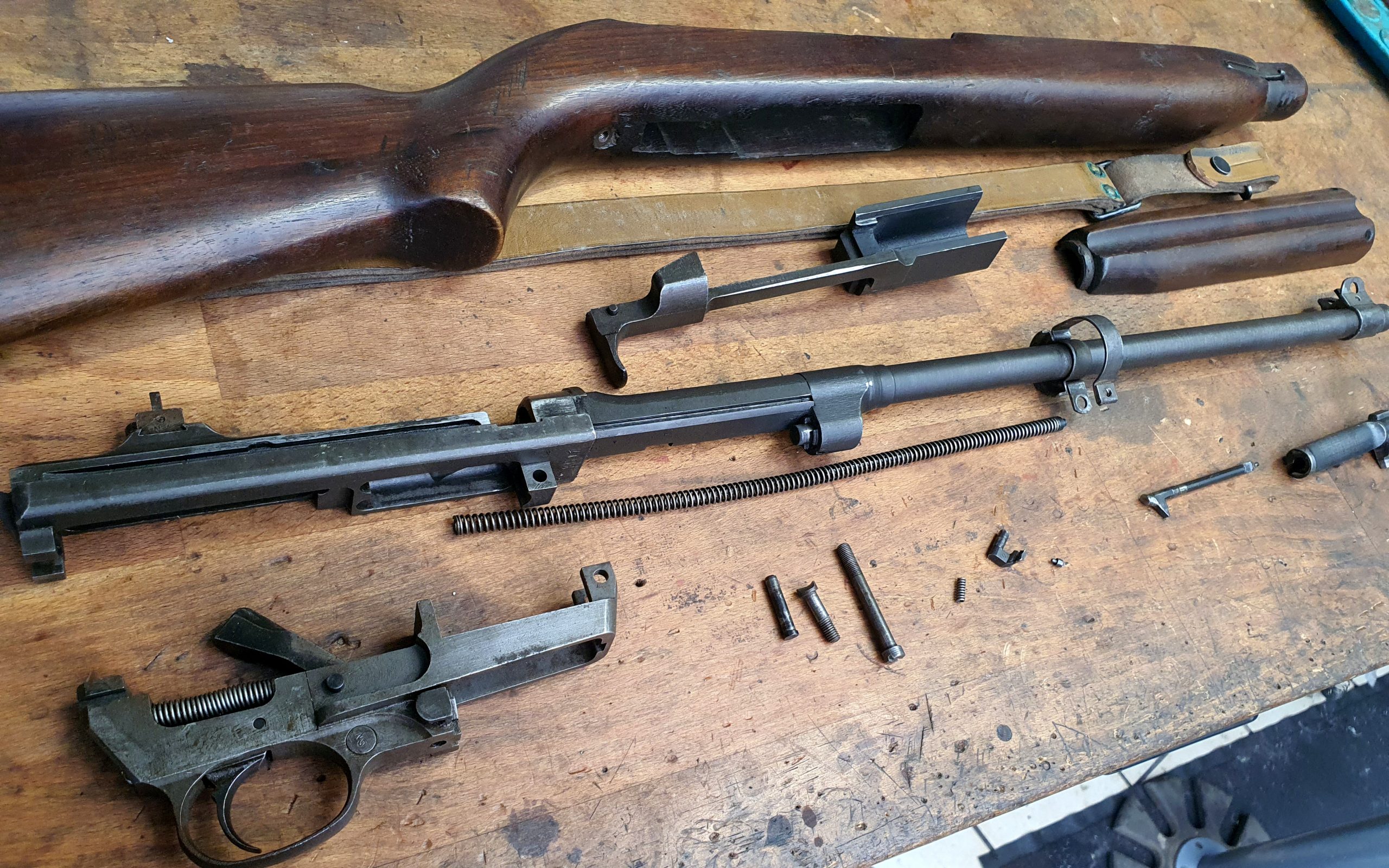 Démontage USM1 - Arras armurerie